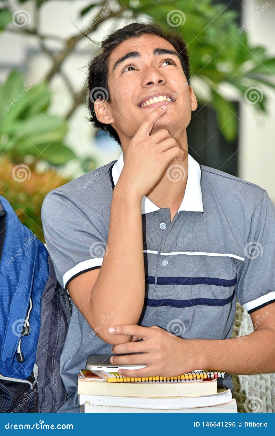 Student Decision Making with Notebooks Stock Photo - Image of notebook ...