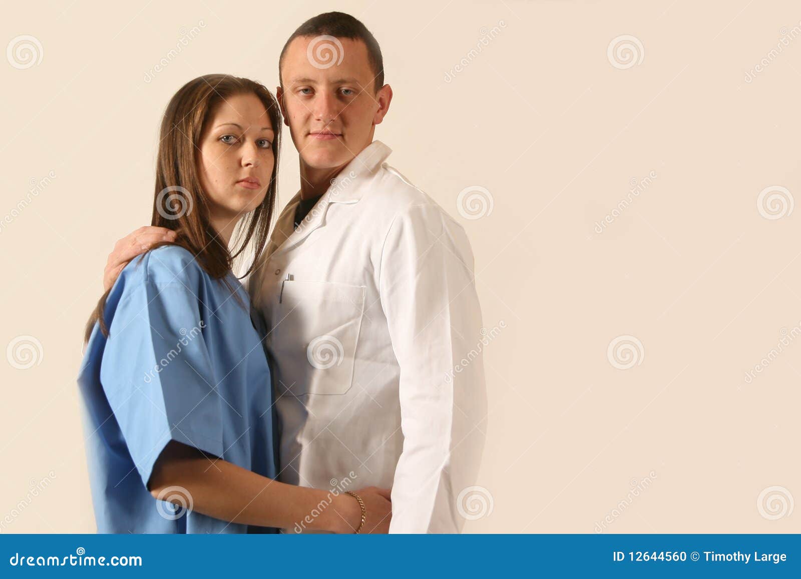 Student doctor lovers stock photo. Image of doctor, caucasian - 12644560