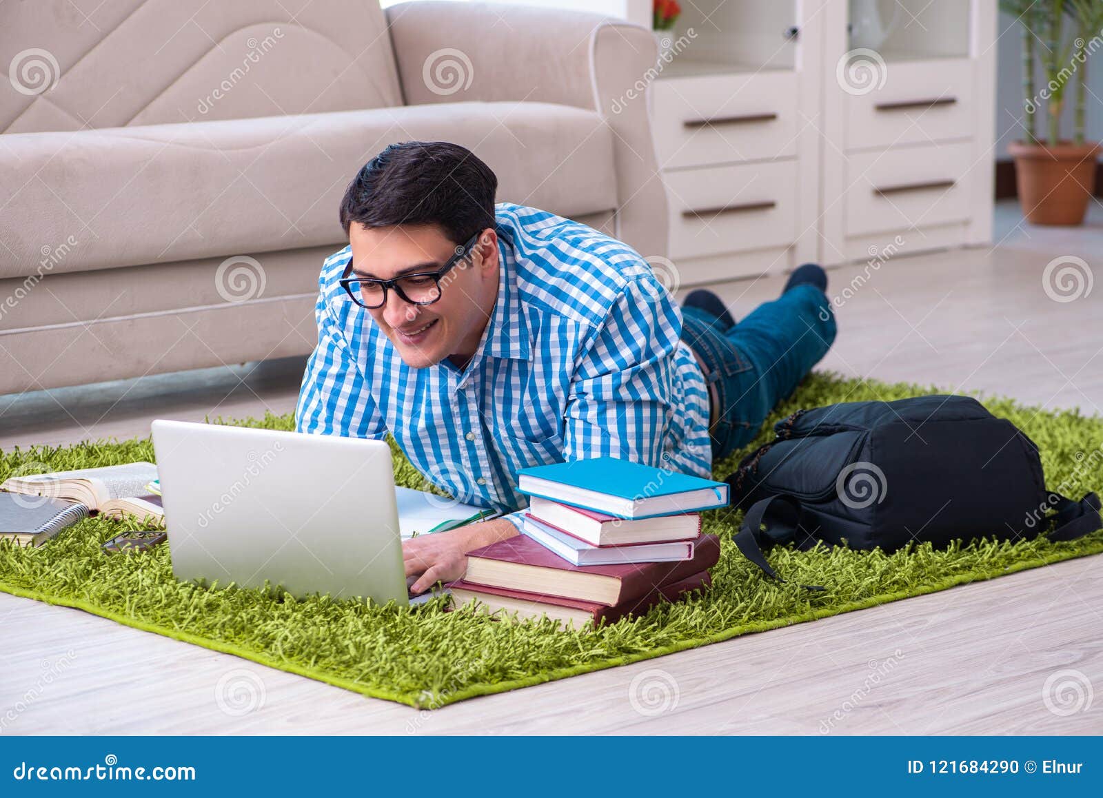 The Student Doing Distance Mba Online Training Stock Photo - Image of ...
