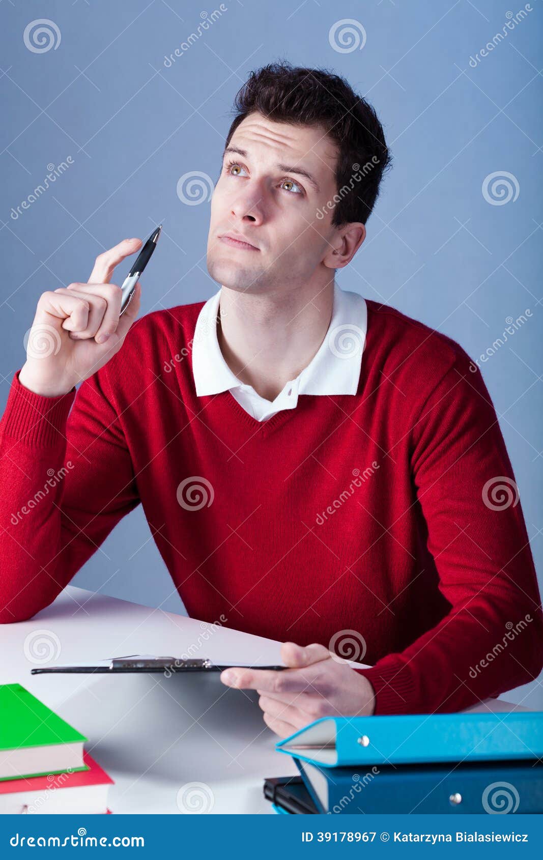 Student doing homework stock image. Image of college - 39178967