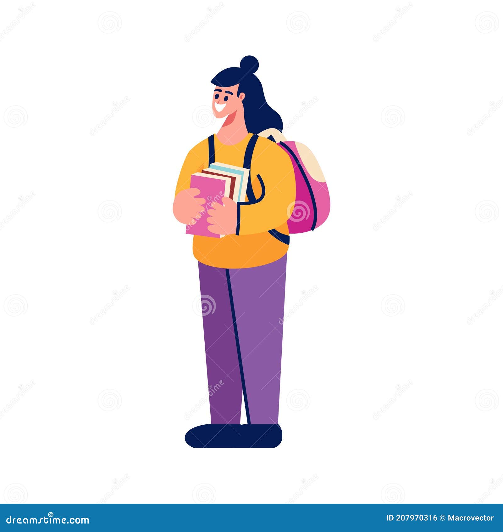 Student Doodle Art Cartoon Vector | CartoonDealer.com #70986265
