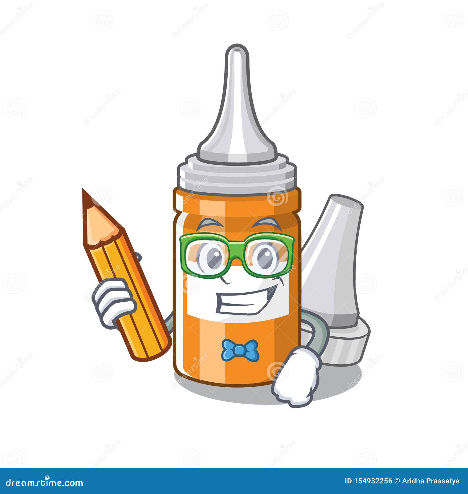 Student Ear Drops in the Cartoon Shape Stock Vector - Illustration of ...