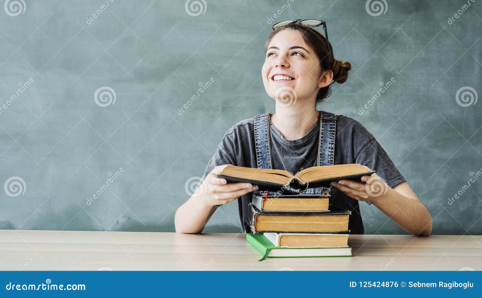 Student Education Back To School Concept Stock Photo - Image of reading ...
