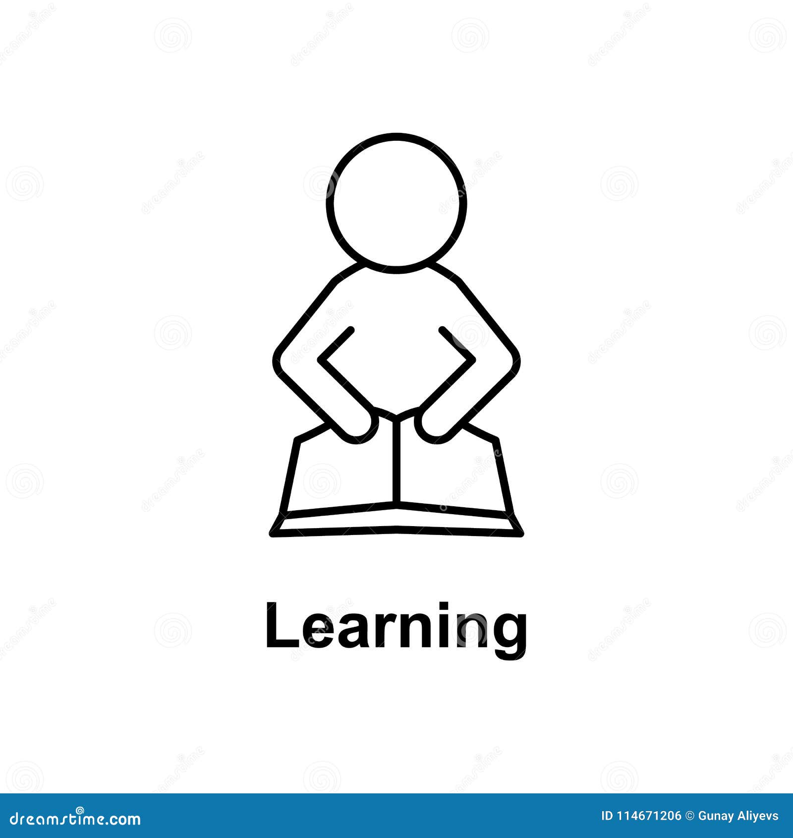 The Student is Engaged Icon. Element of School Icon for Mobile Concept ...