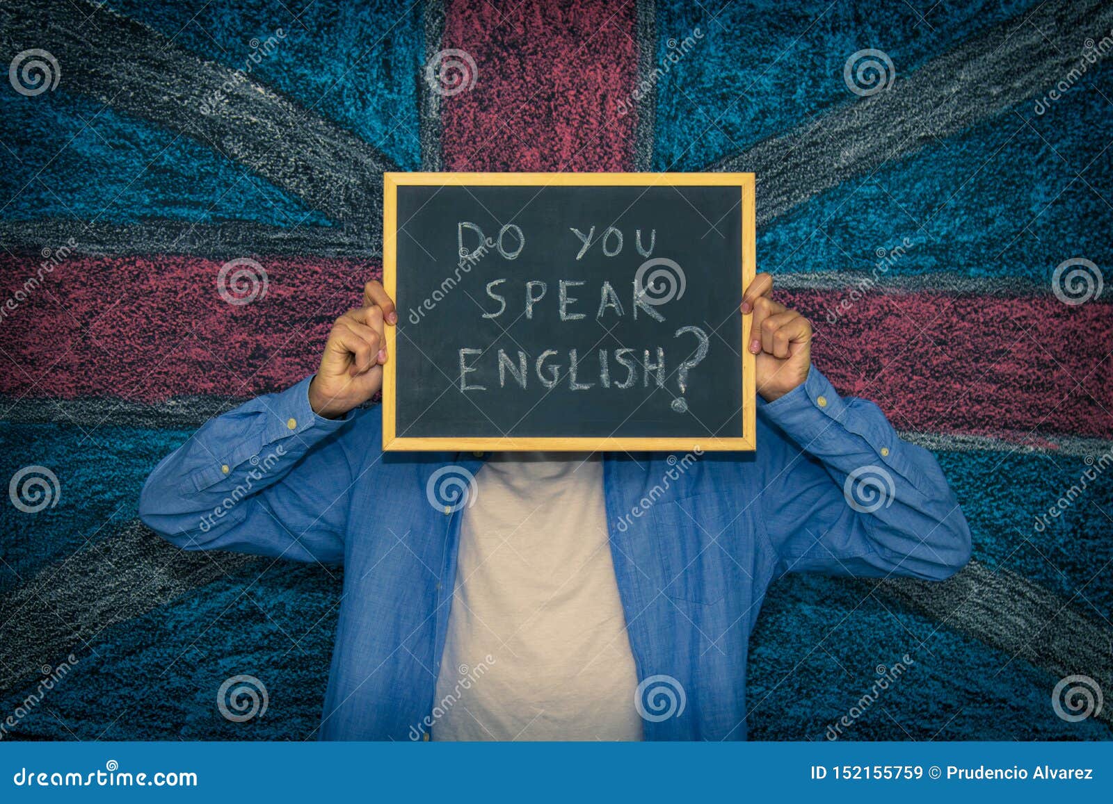 Student with English Speaking Message Stock Image - Image of academy ...