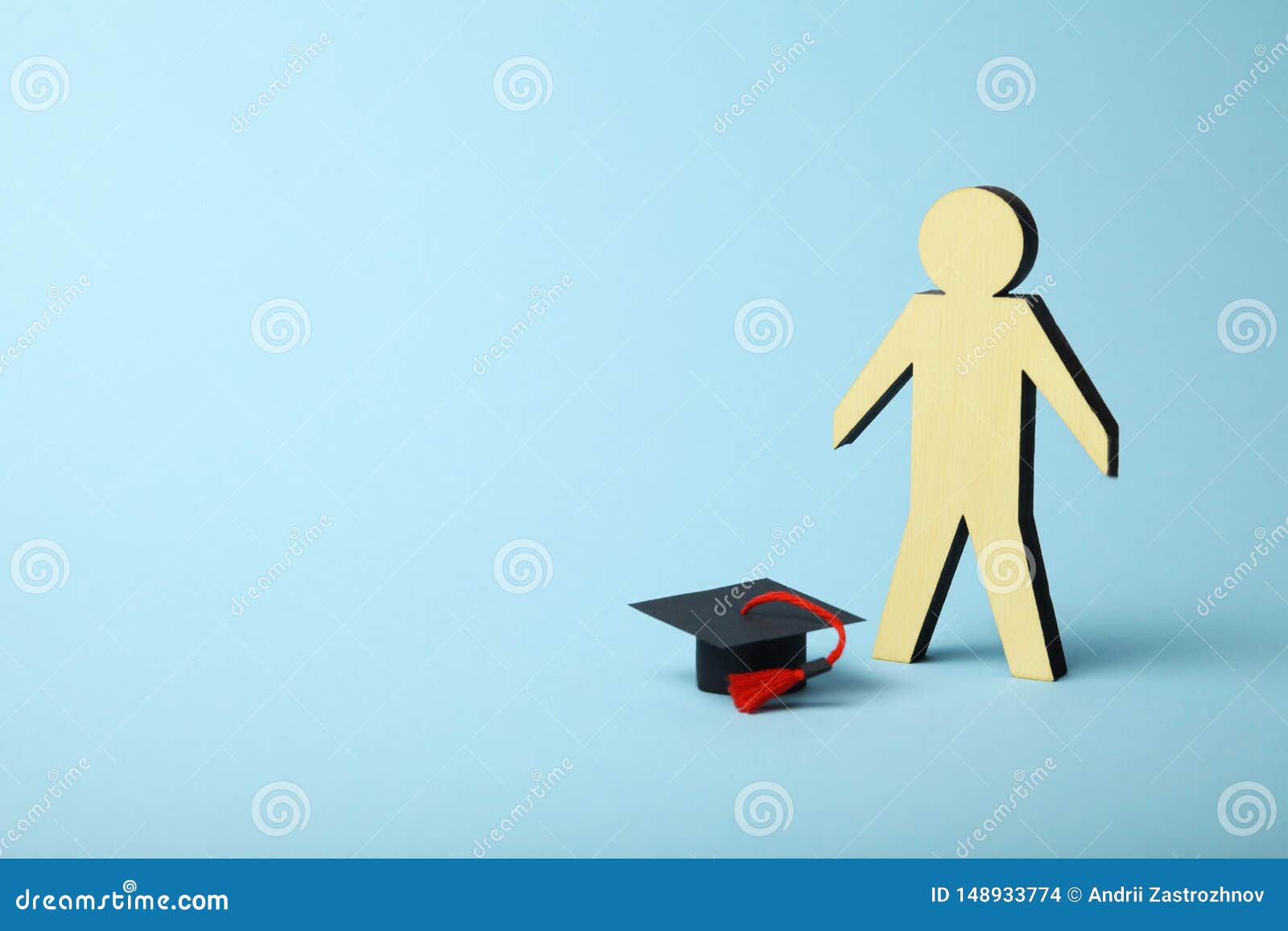 Student Figure, Learning and Education Concept Stock Photo - Image of ...