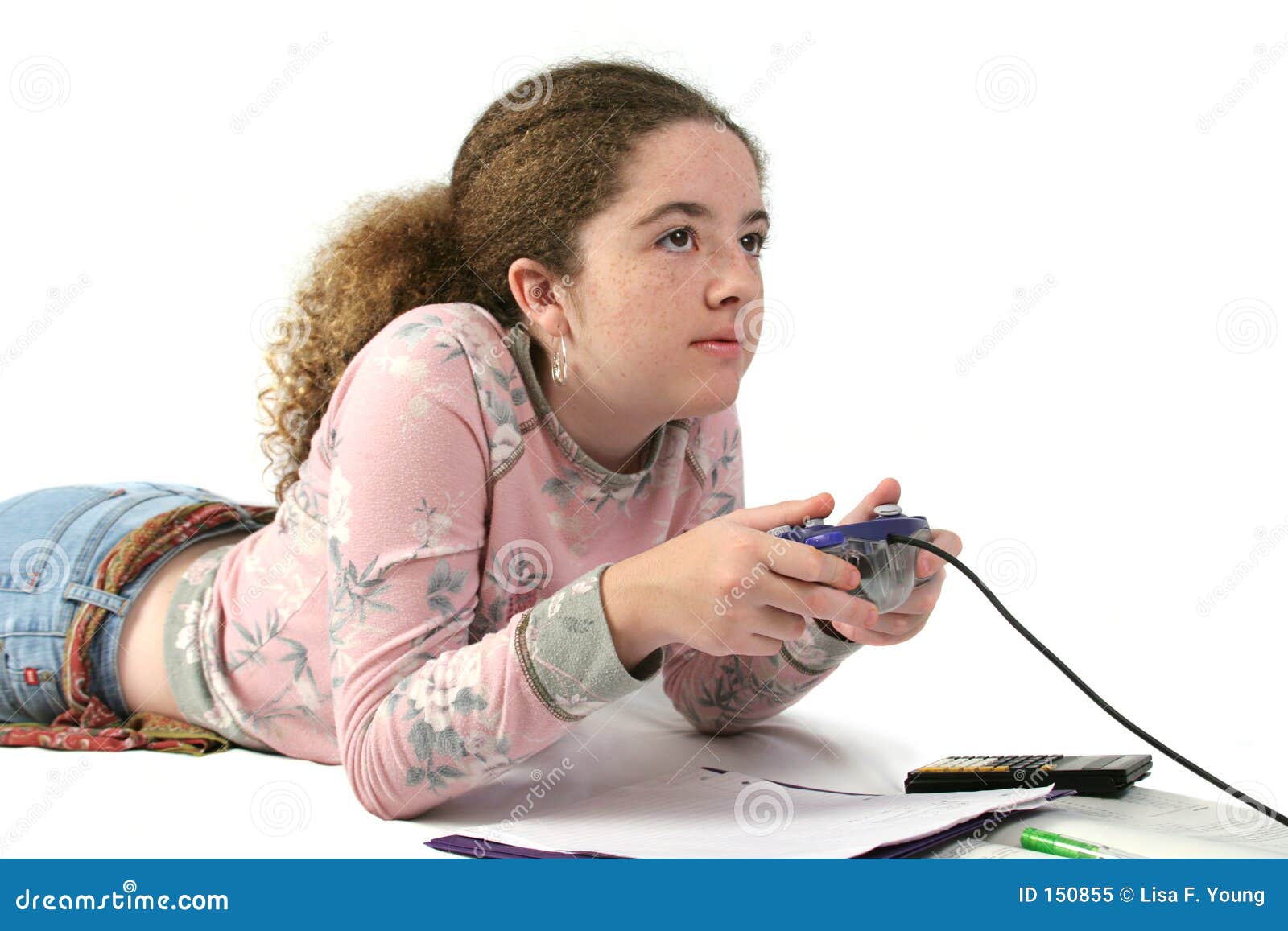 Student Gamer stock image. Image of calculator, controller - 150855