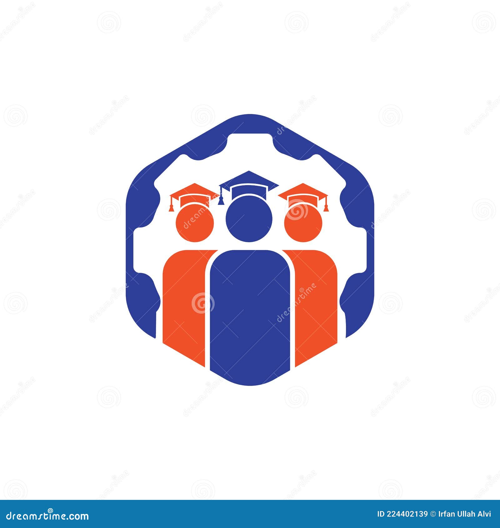 Student Gear Vector Logo Template. Graduation Engineer Logo Symbol or ...