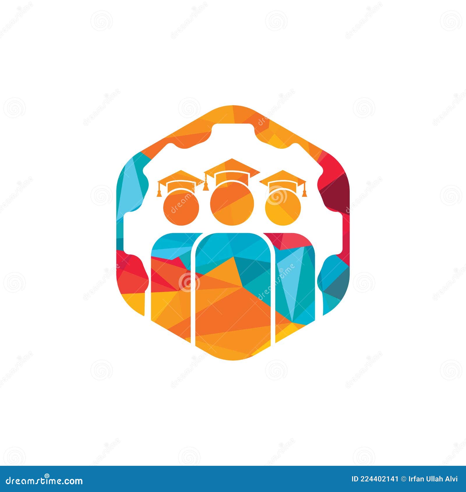 Student Gear Vector Logo Template. Graduation Engineer Logo Symbol or ...