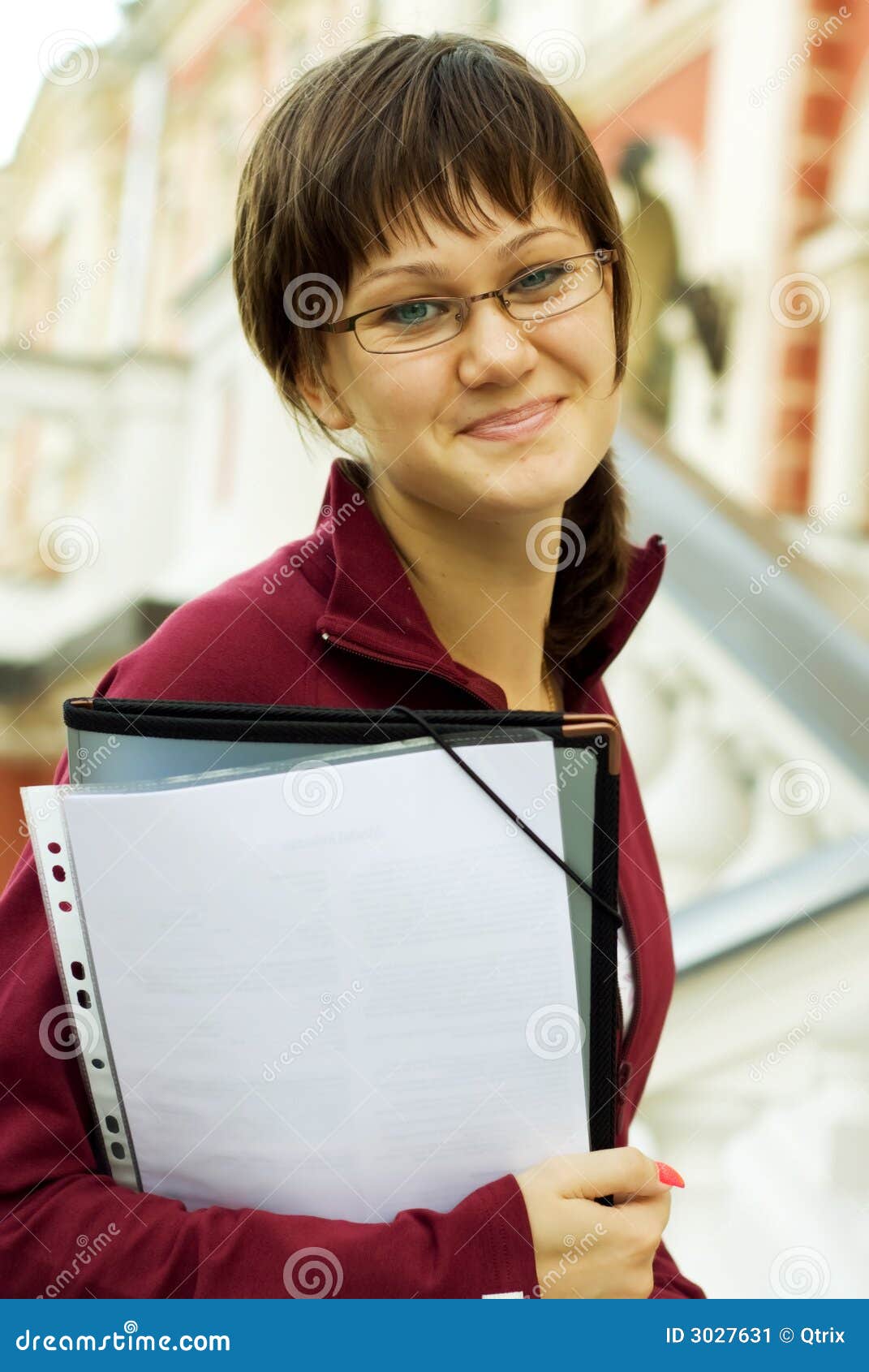 Student girl stock image. Image of information, learning - 3027631