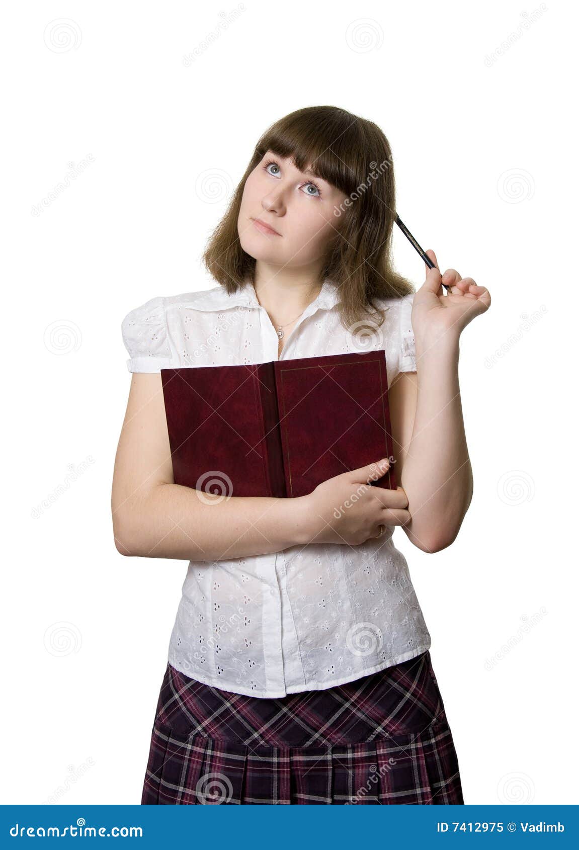 Student girl stock image. Image of days, mark, cute, college - 7412975