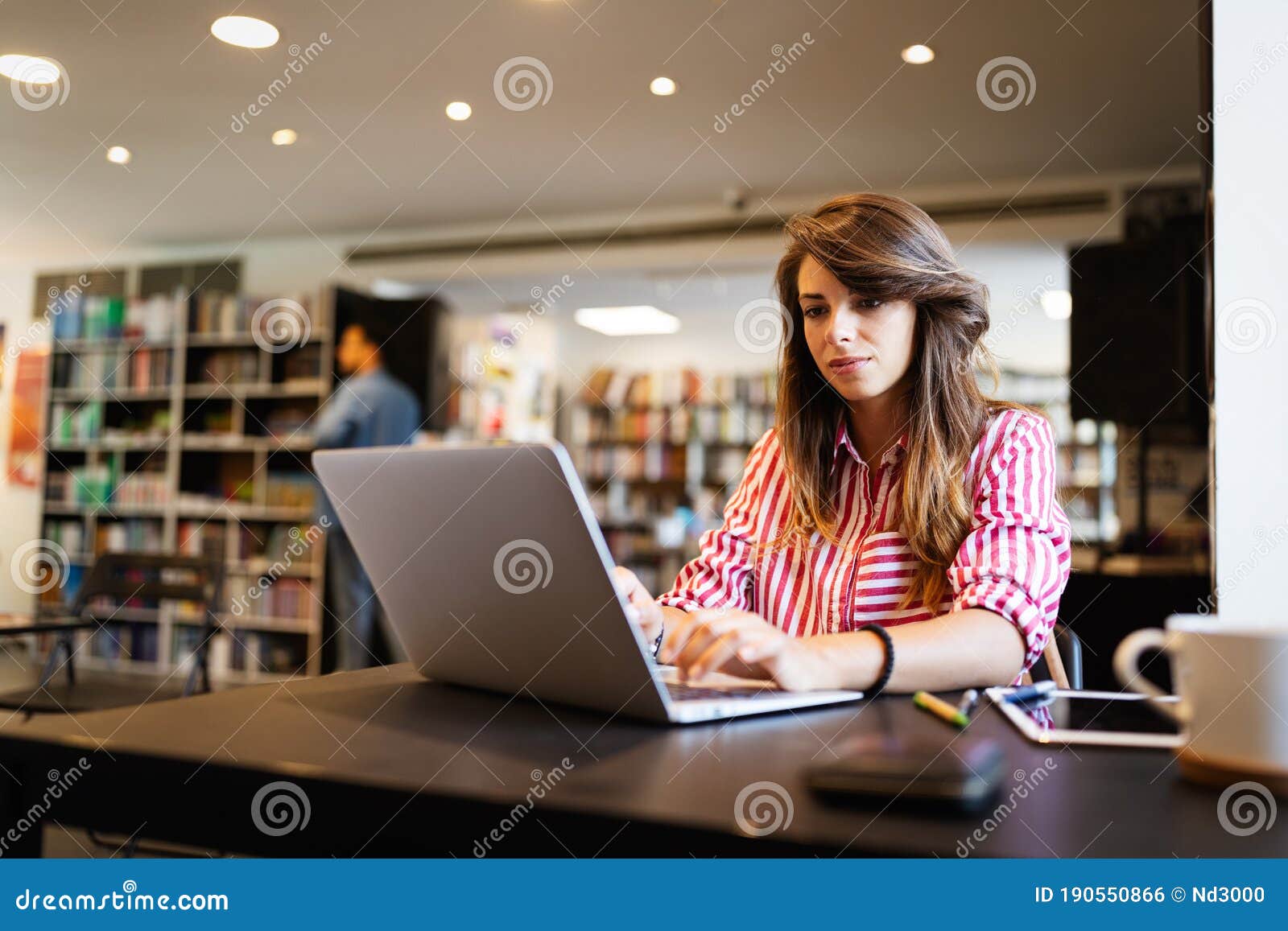 Student Woman Finding it Difficult at Study and Comprehend Scool Tasks ...