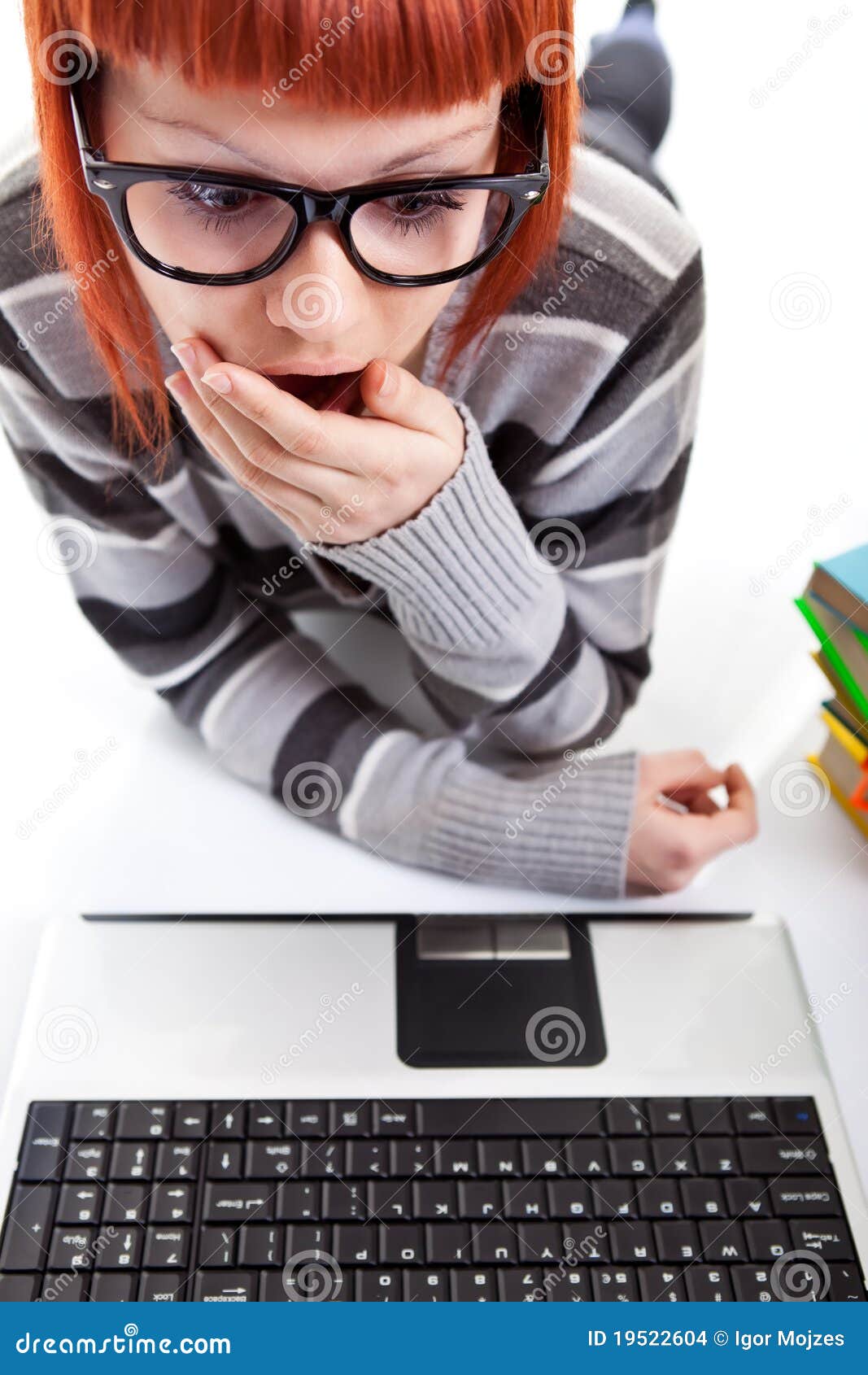 Student Girl Making Mistake Stock Photo - Image of adolescent, learning ...