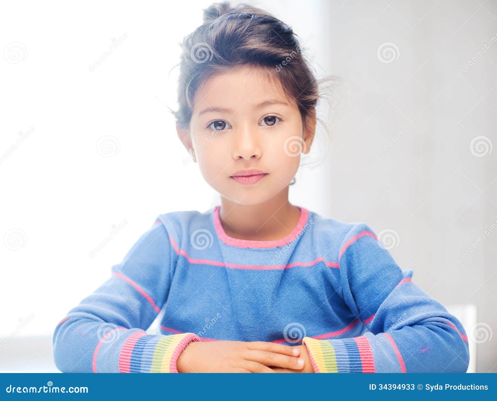 Student girl at school stock image. Image of friendly - 34394933