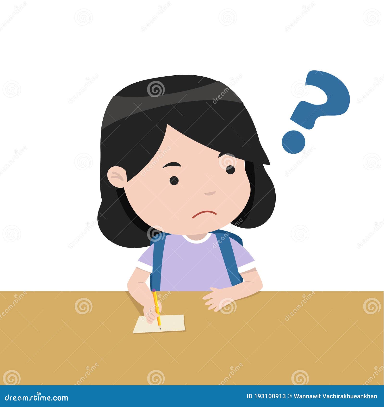 Thinking Student Animation