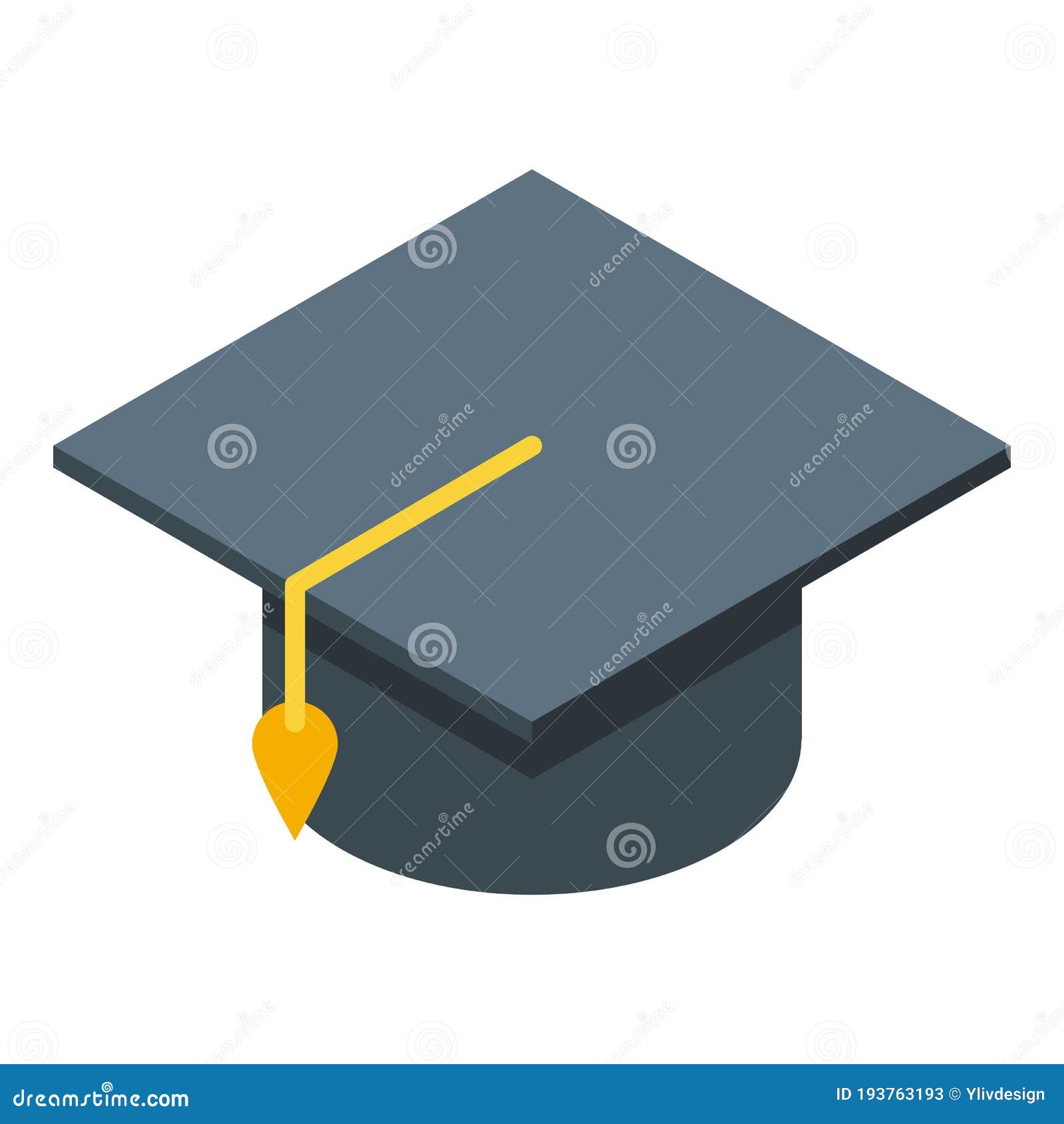 Student Graduated Subsidy Icon, Isometric Style Stock Vector ...