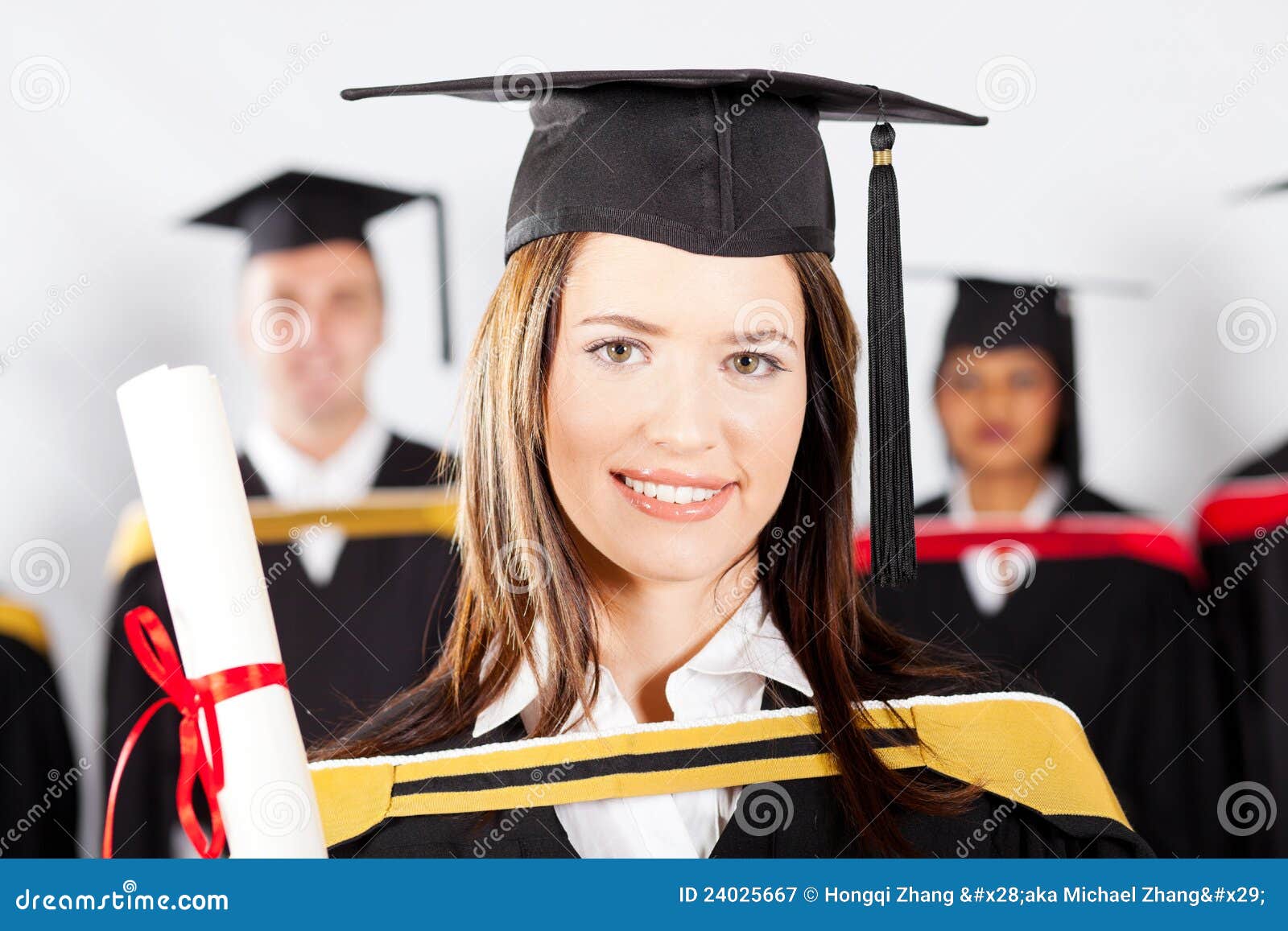 Student at graduation stock image. Image of classmate - 24025667