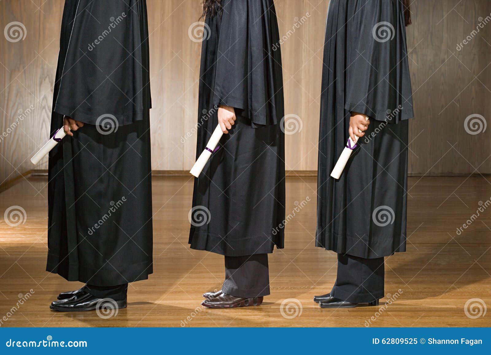 Student Graduation Ceremony Stock Image - Image of degree, holding ...
