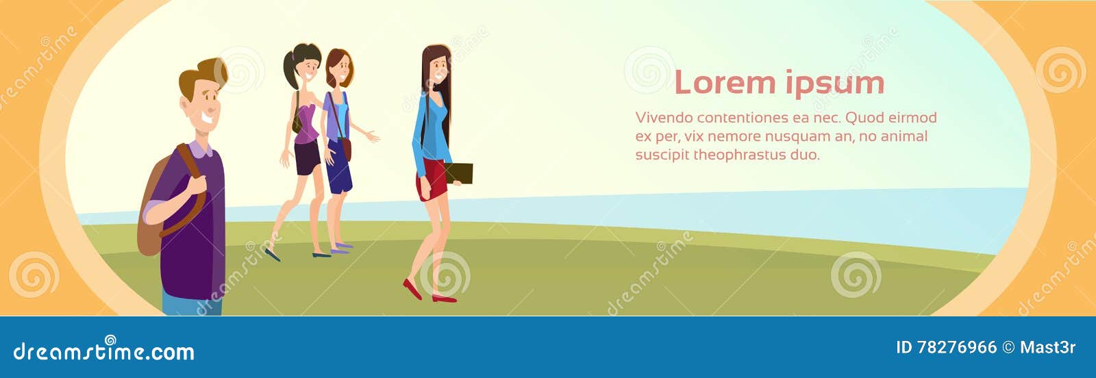 Student Group University Education School Pupils Crowd Communication ...