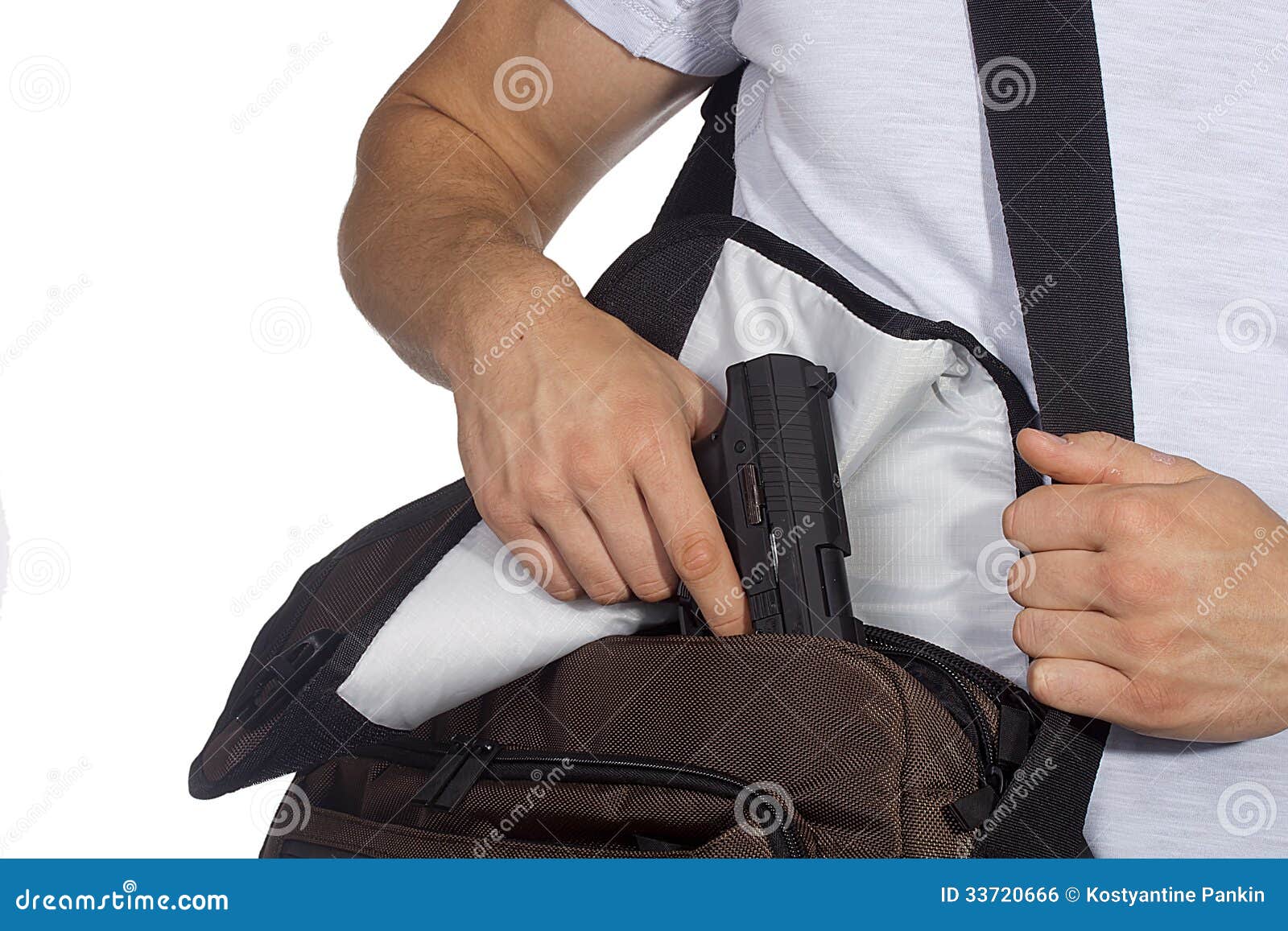 Student with gun stock photo. Image of danger, eliminate - 33720666