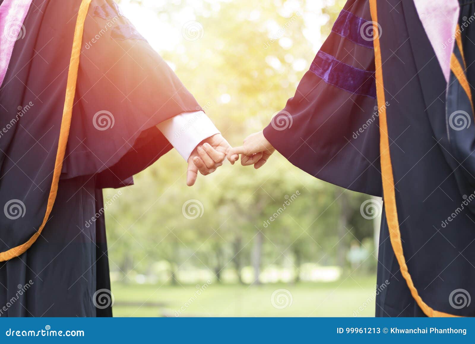 Student Hand in Hand and Walk Together, Concept in Teamwork ...