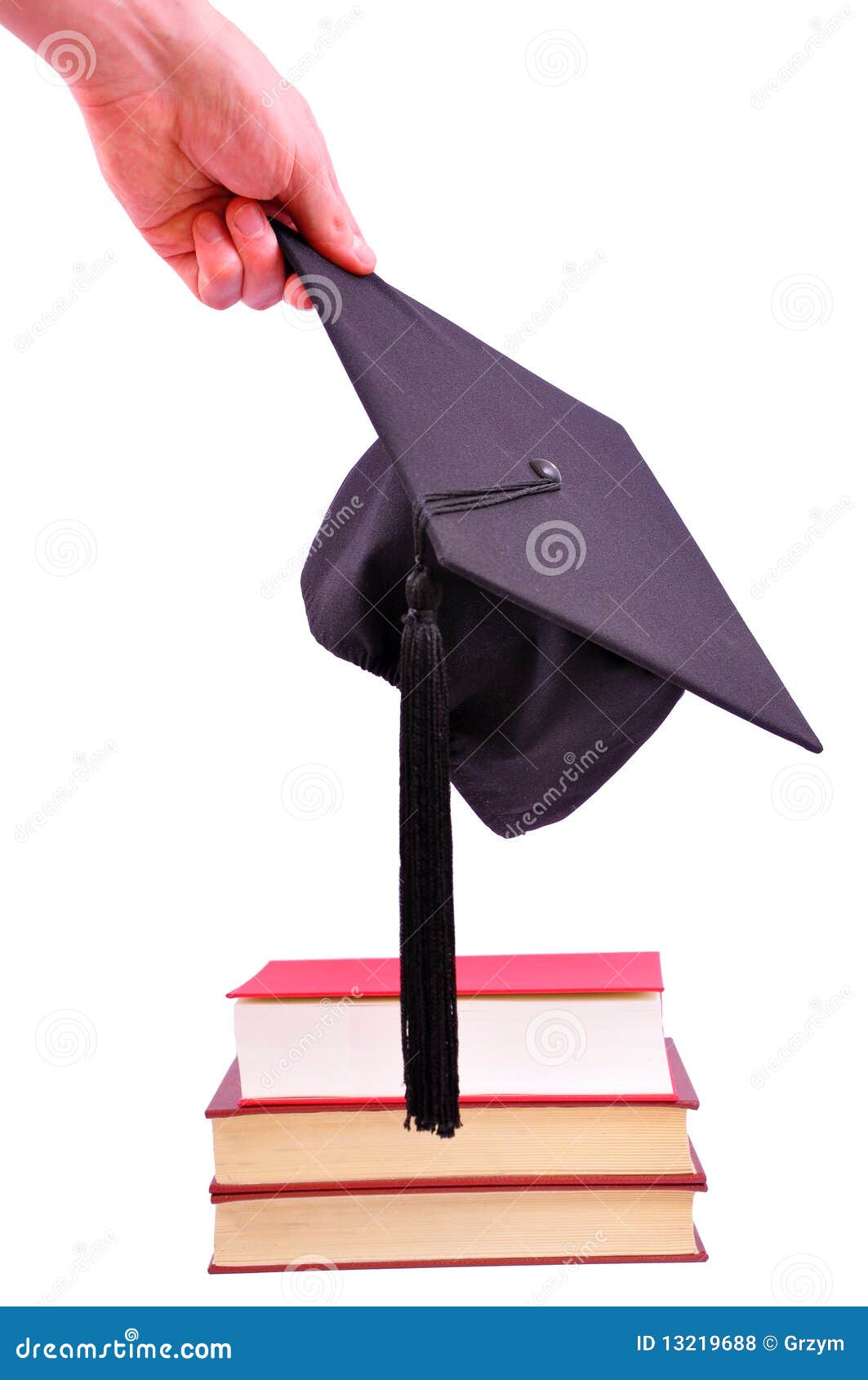 Student hat stock photo. Image of high, academic, bachelor - 13219688