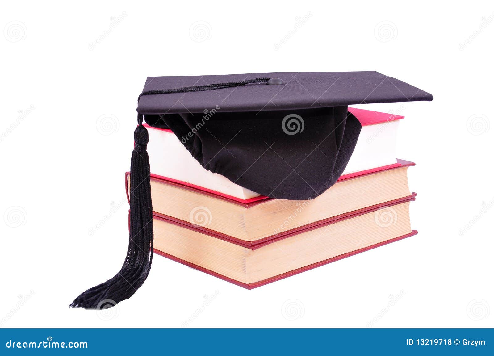 Student hat stock photo. Image of book, academic, achievement - 13219718