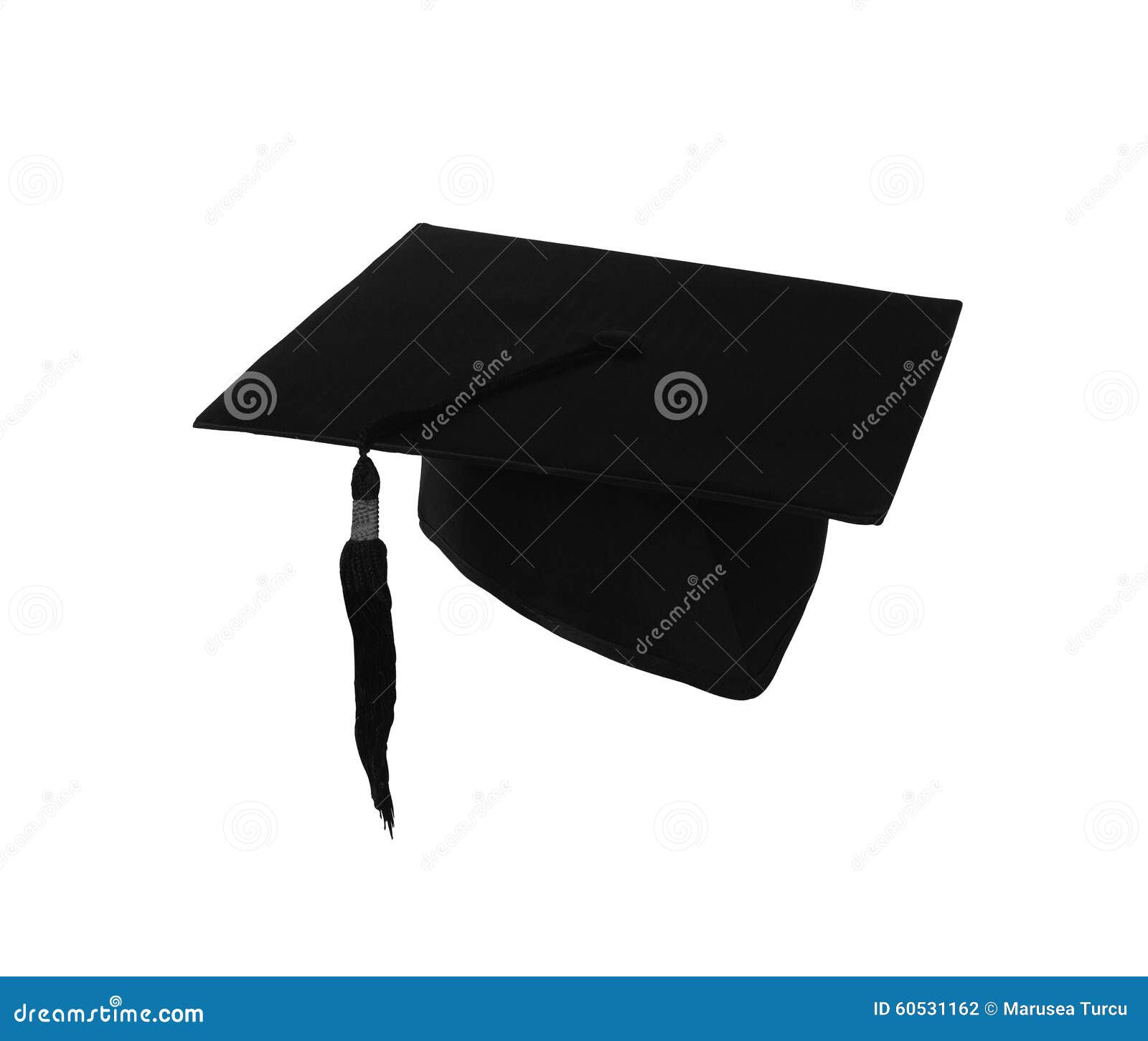 Student hat on white stock photo. Image of congratulations - 60531162