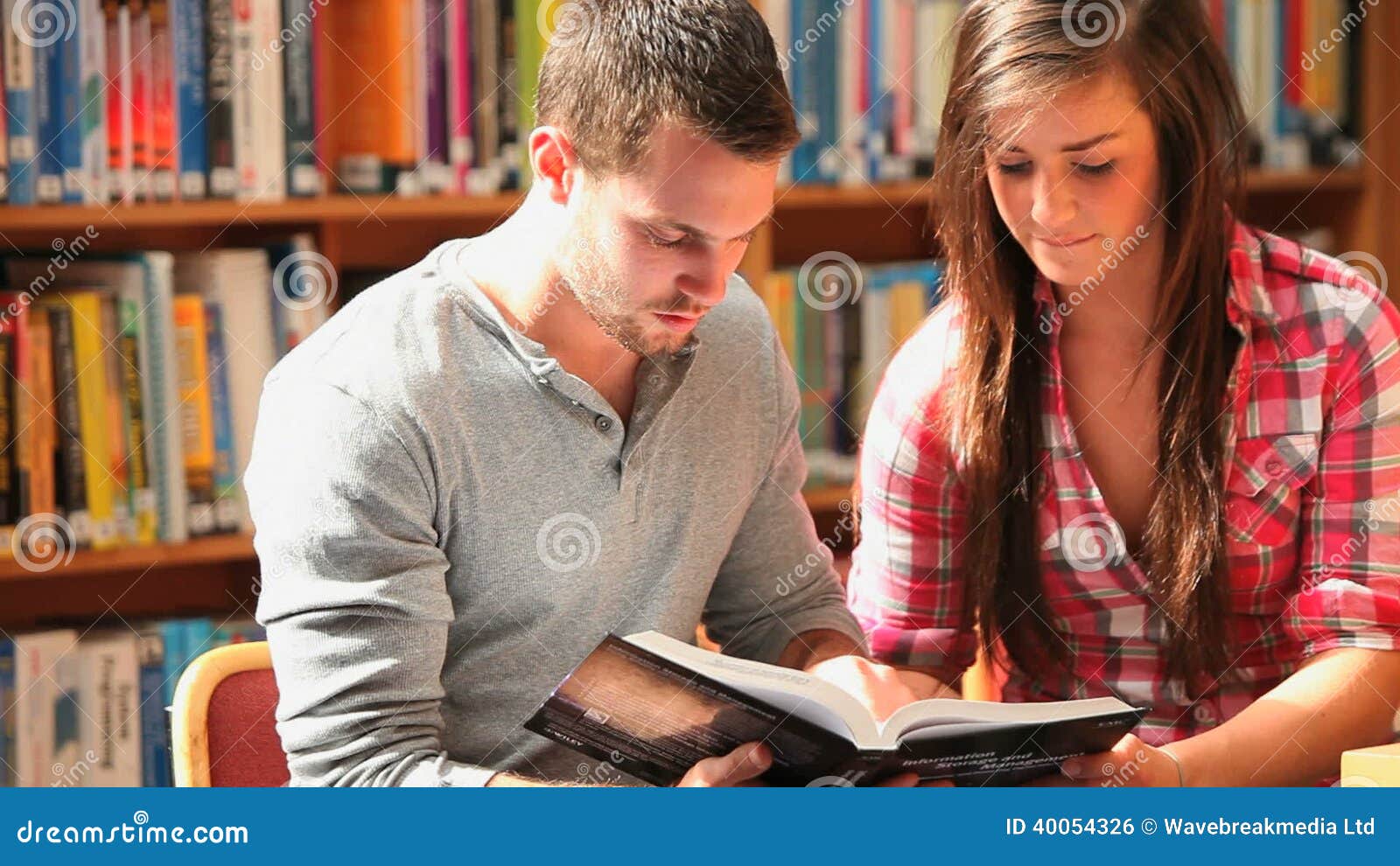 Student Helping His Classmate Stock Footage - Video of casual, read ...
