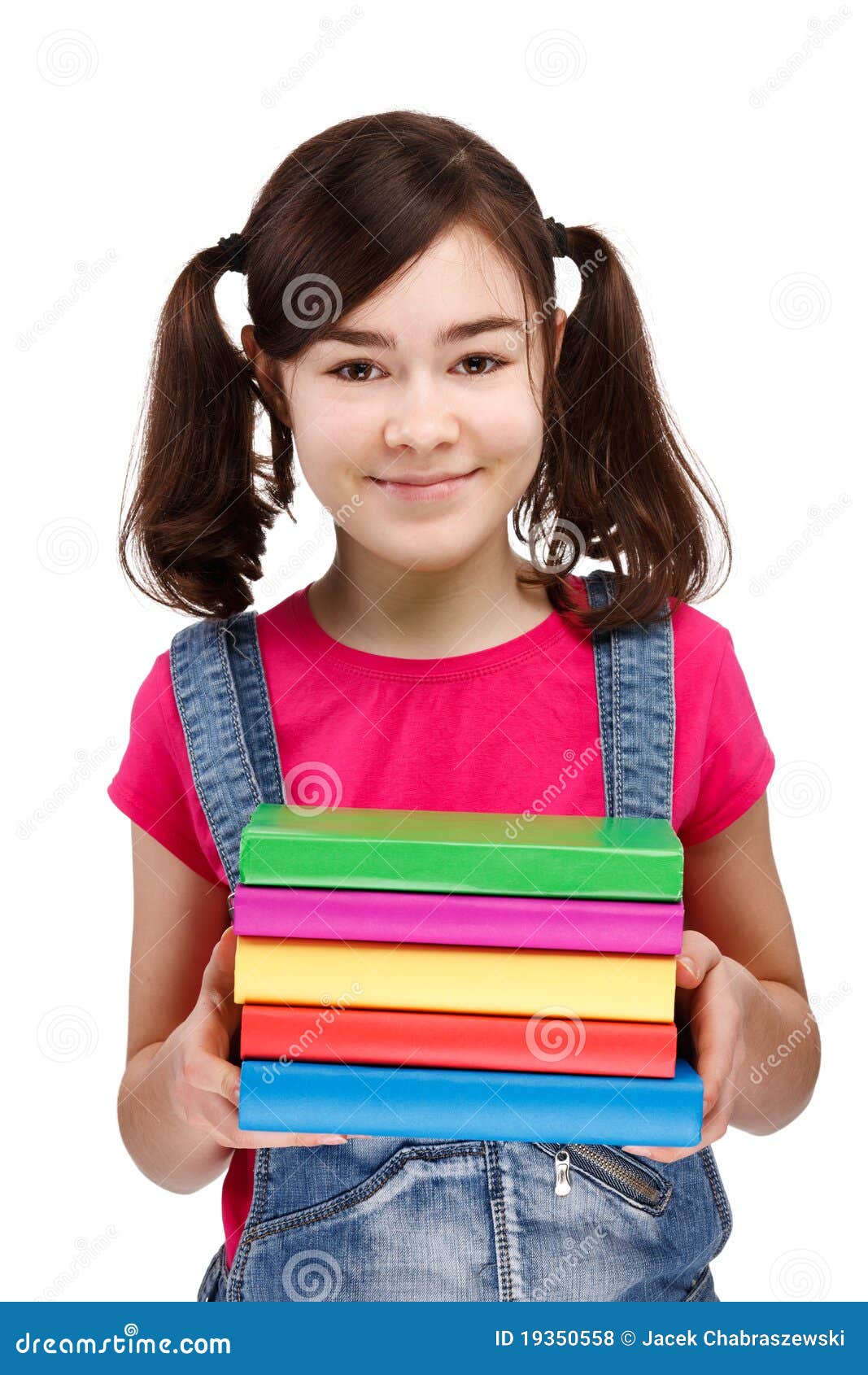 Student Holding Books Royalty Free Stock Photos - Image: 19350558