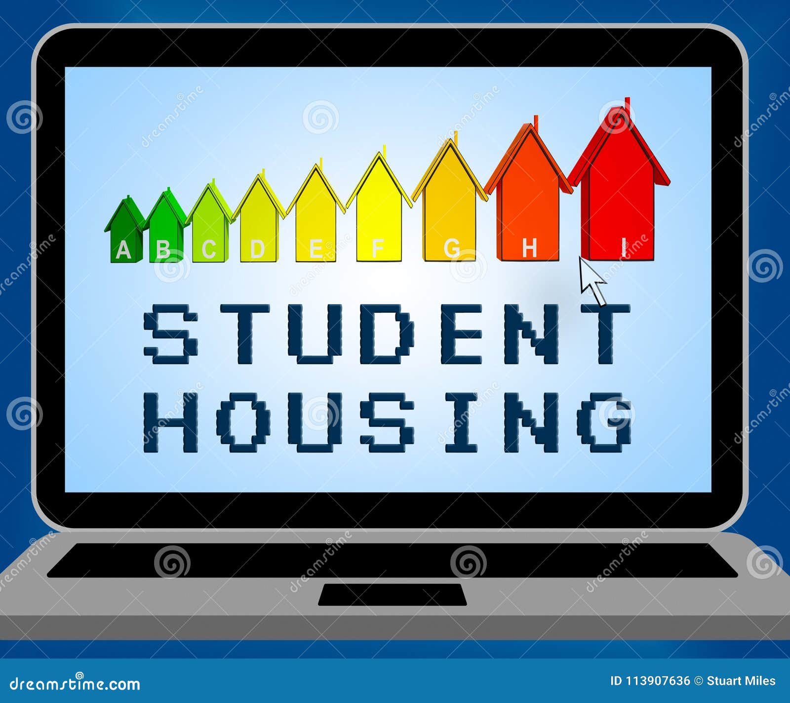 Student Housing Logo Template. Students Accommodation Vector Design ...