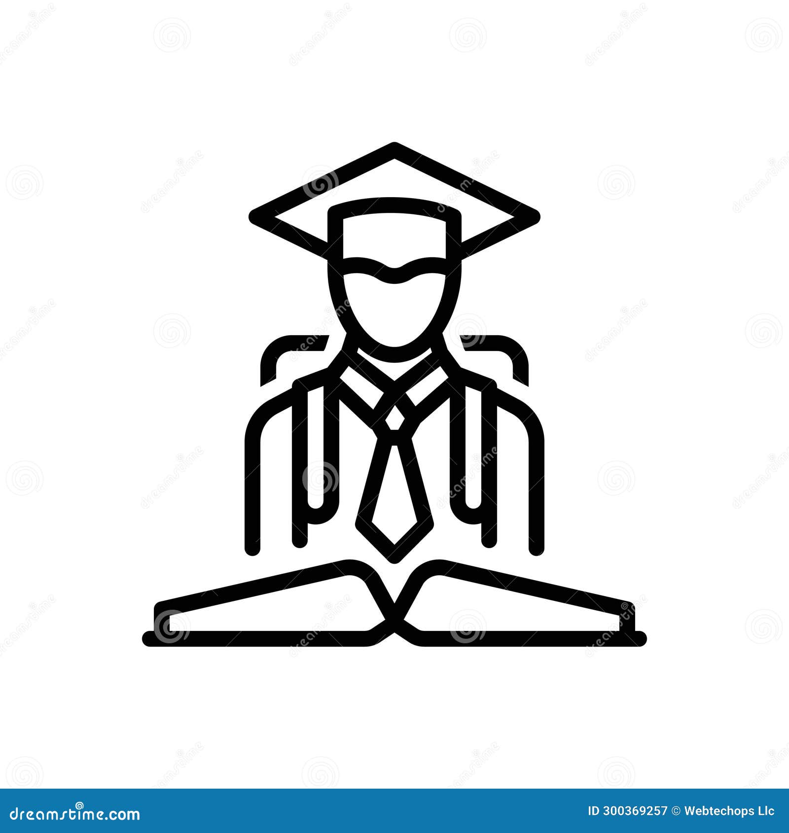 Disciple Icon. Linear Vector Illustration From Martial Arts Collection ...