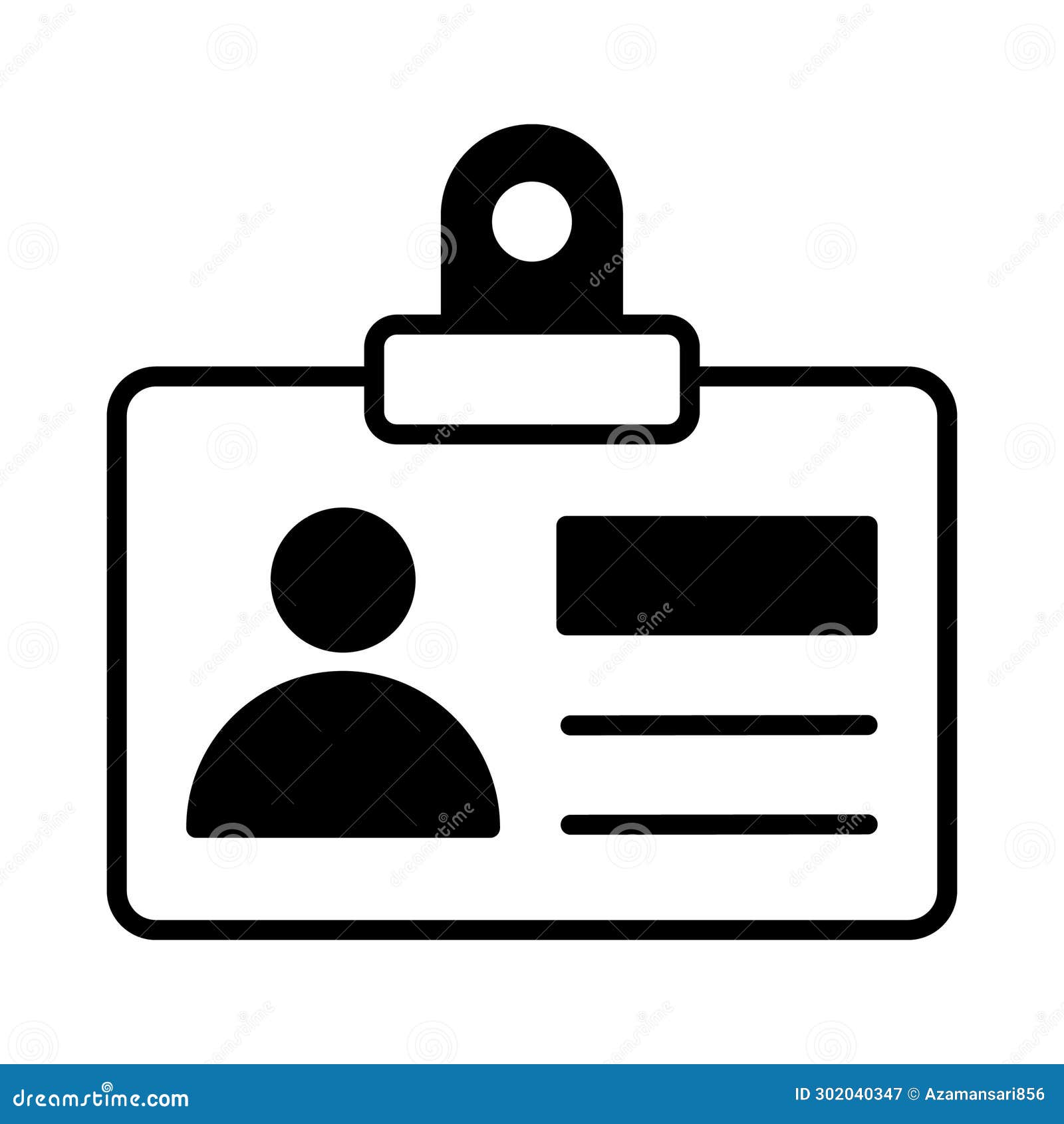 Student Id Card Vector Design, Entry Pass Icon in Modern Style Stock ...