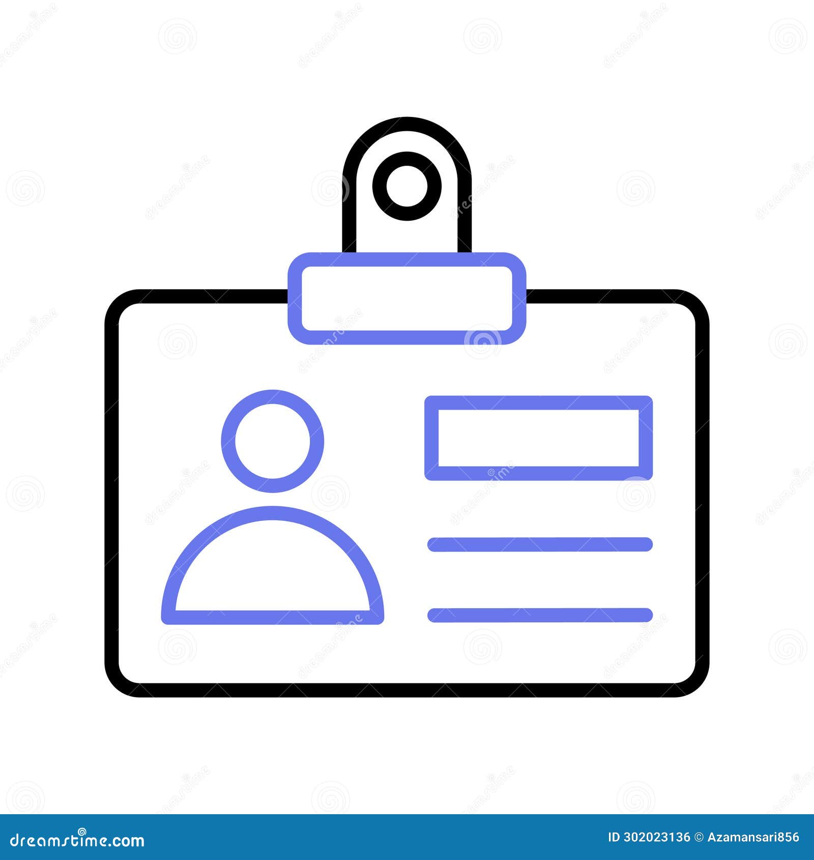 Student Id Card Vector Design, Entry Pass Icon in Modern Style Stock ...