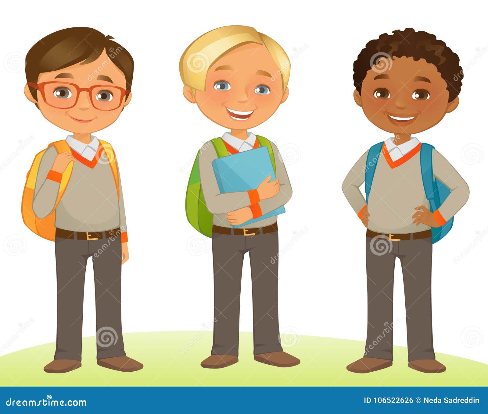 Student Kids stock vector. Illustration of education - 106522626