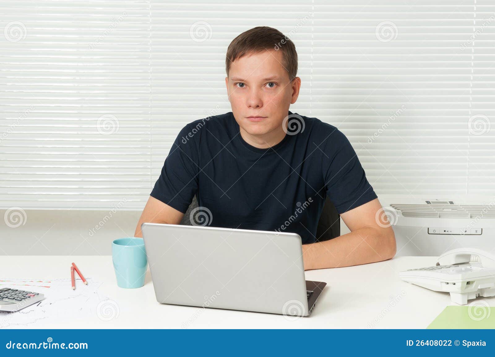 Student with a Laptop Computer Stock Photo - Image of sitting ...