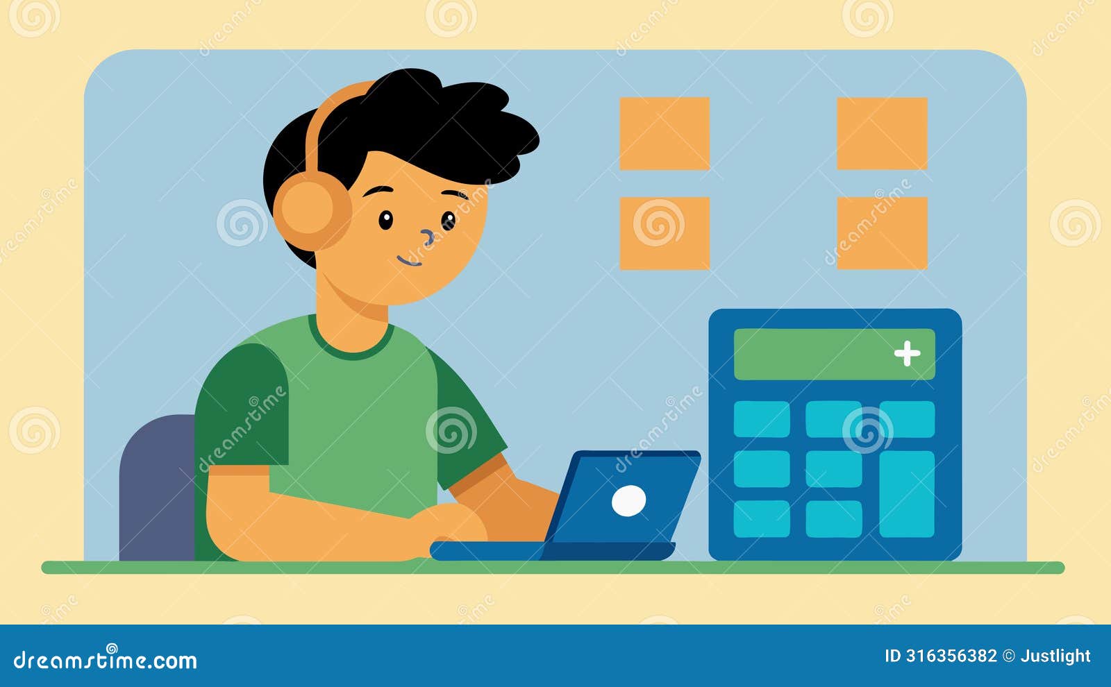 A Student with a Learning Disability Using a Calculator with Audio ...