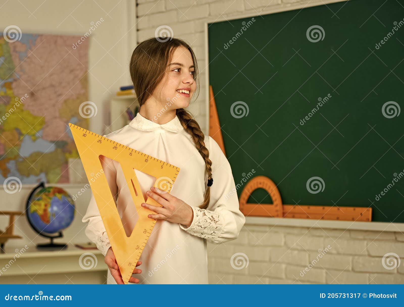 Student Learning Geometry. Kid School Uniform. Extend Learning Beyond ...