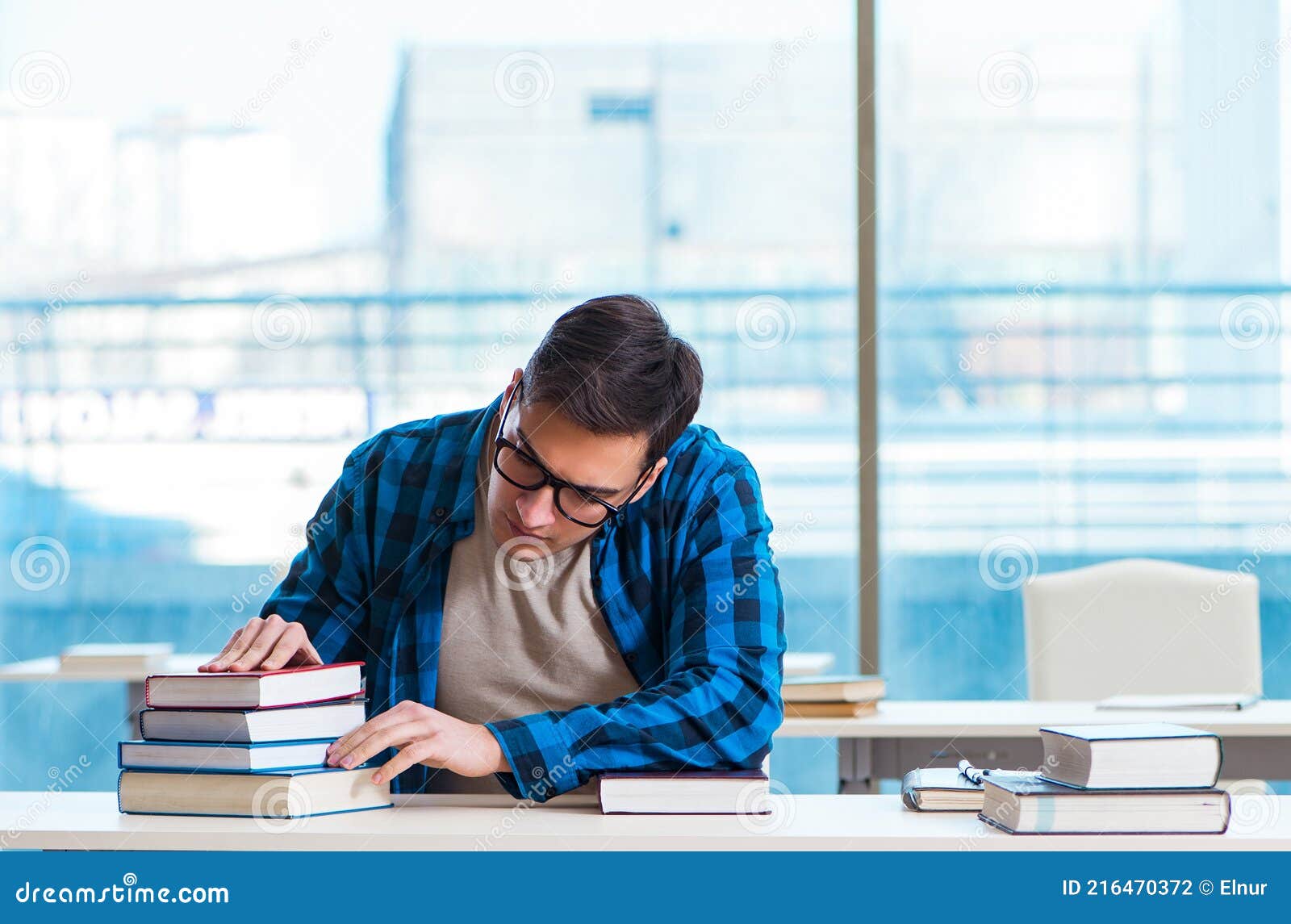 Student during Lecture in University Stock Photo - Image of book ...