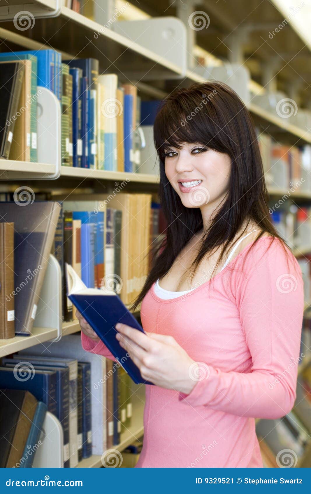 Student library stock image. Image of attractive, people - 9329521