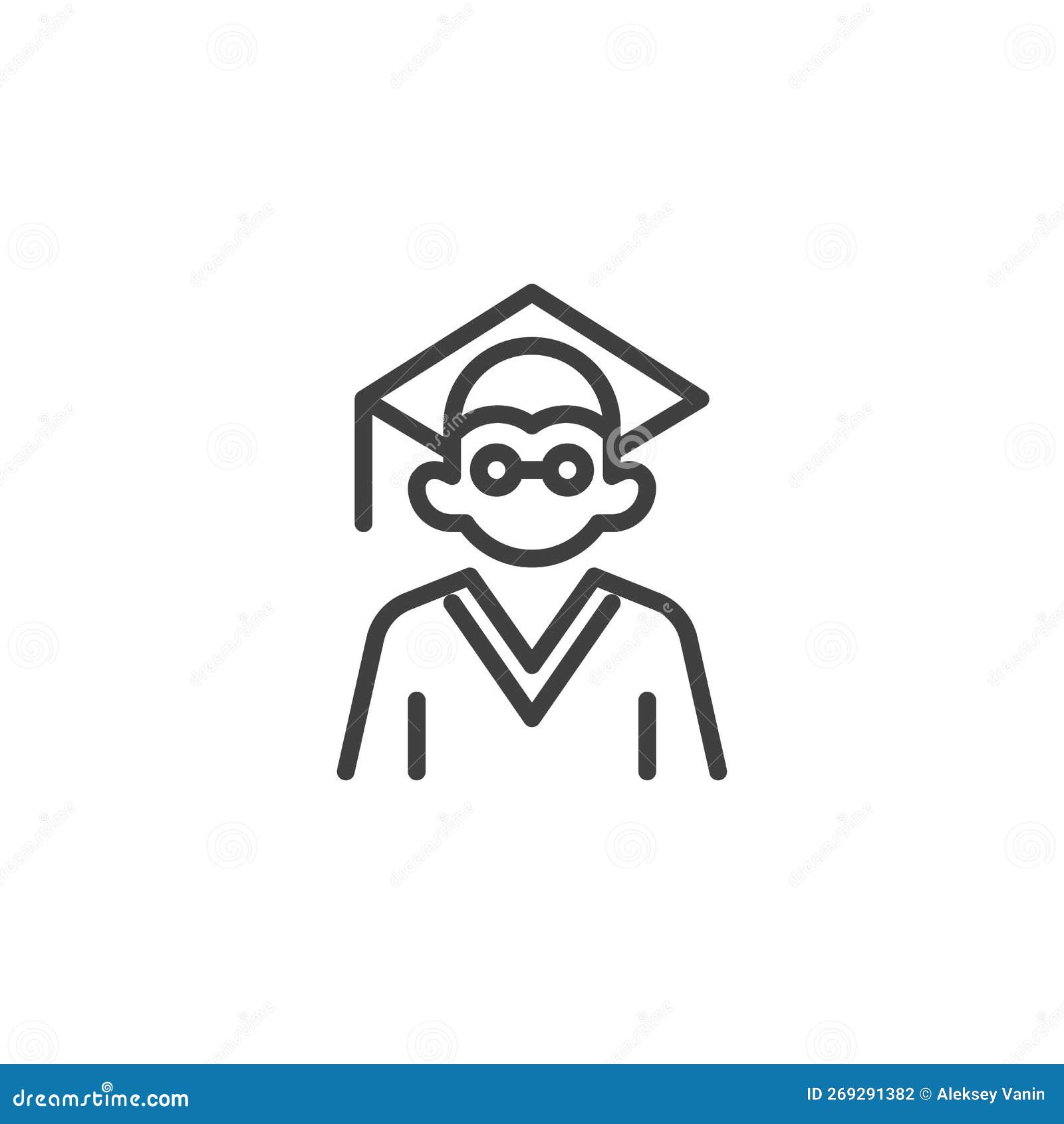 Student Line Icons Collection. Curious, Determined, Ambitious ...