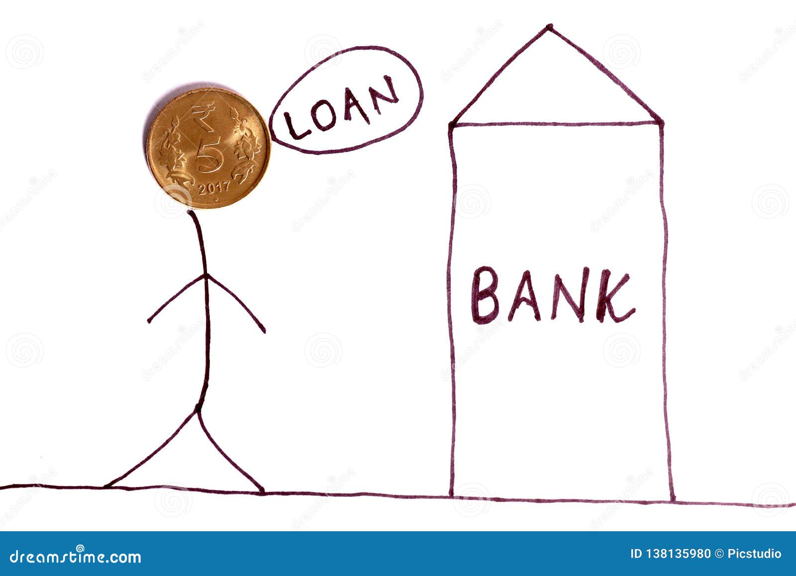 Student loan stock illustration. Illustration of artistic - 138135980