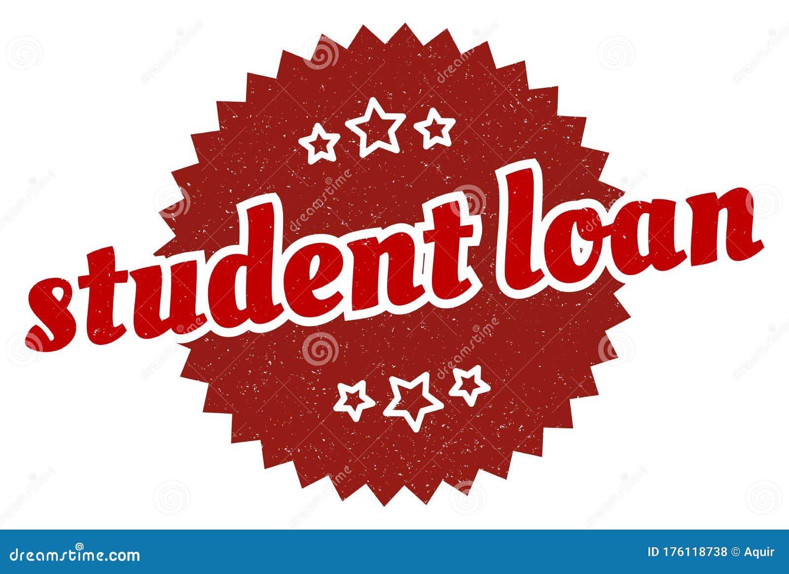 Student Loan Sign. Student Loan Vintage Retro Label Stock Vector ...