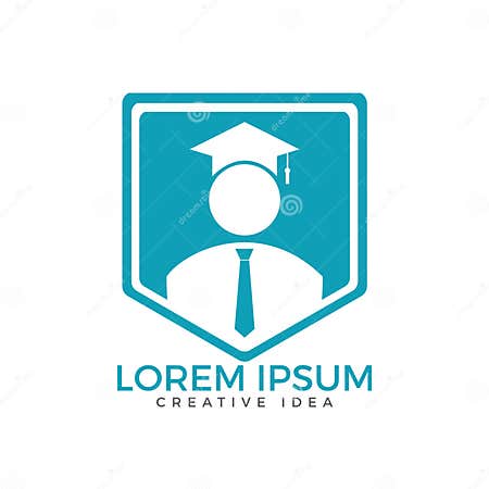 Student Logo Design. Education Logo. Stock Vector - Illustration of ...