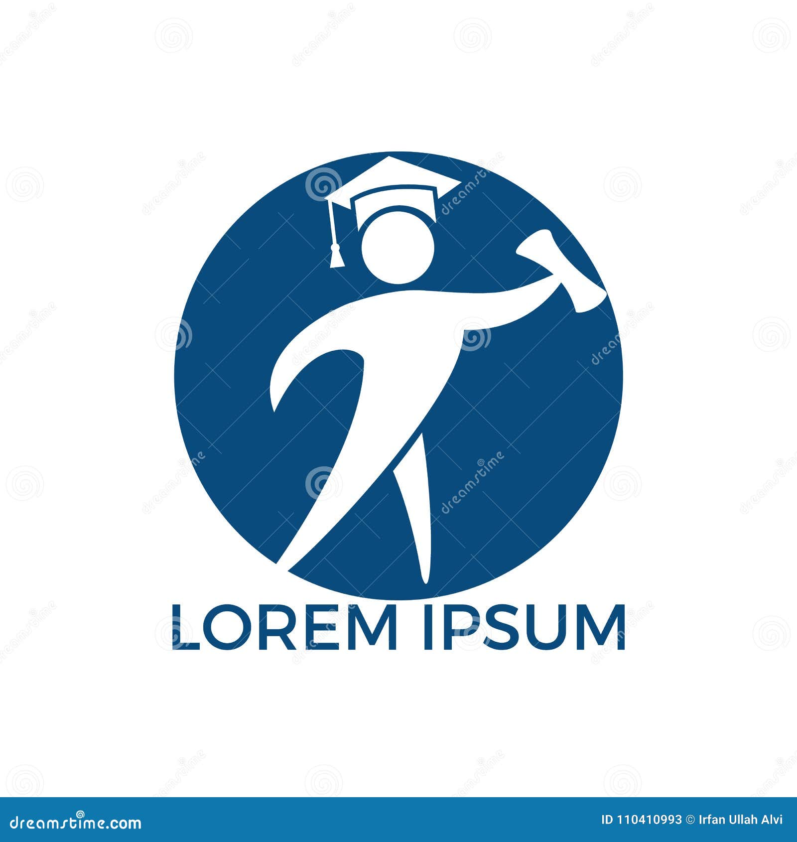 Student Logo Design. Education Logo. Stock Vector - Illustration of ...