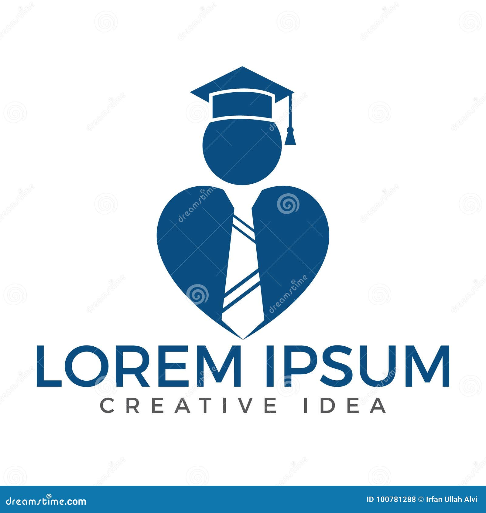 Student Logo Design. Education Logo. Stock Vector - Illustration of ...