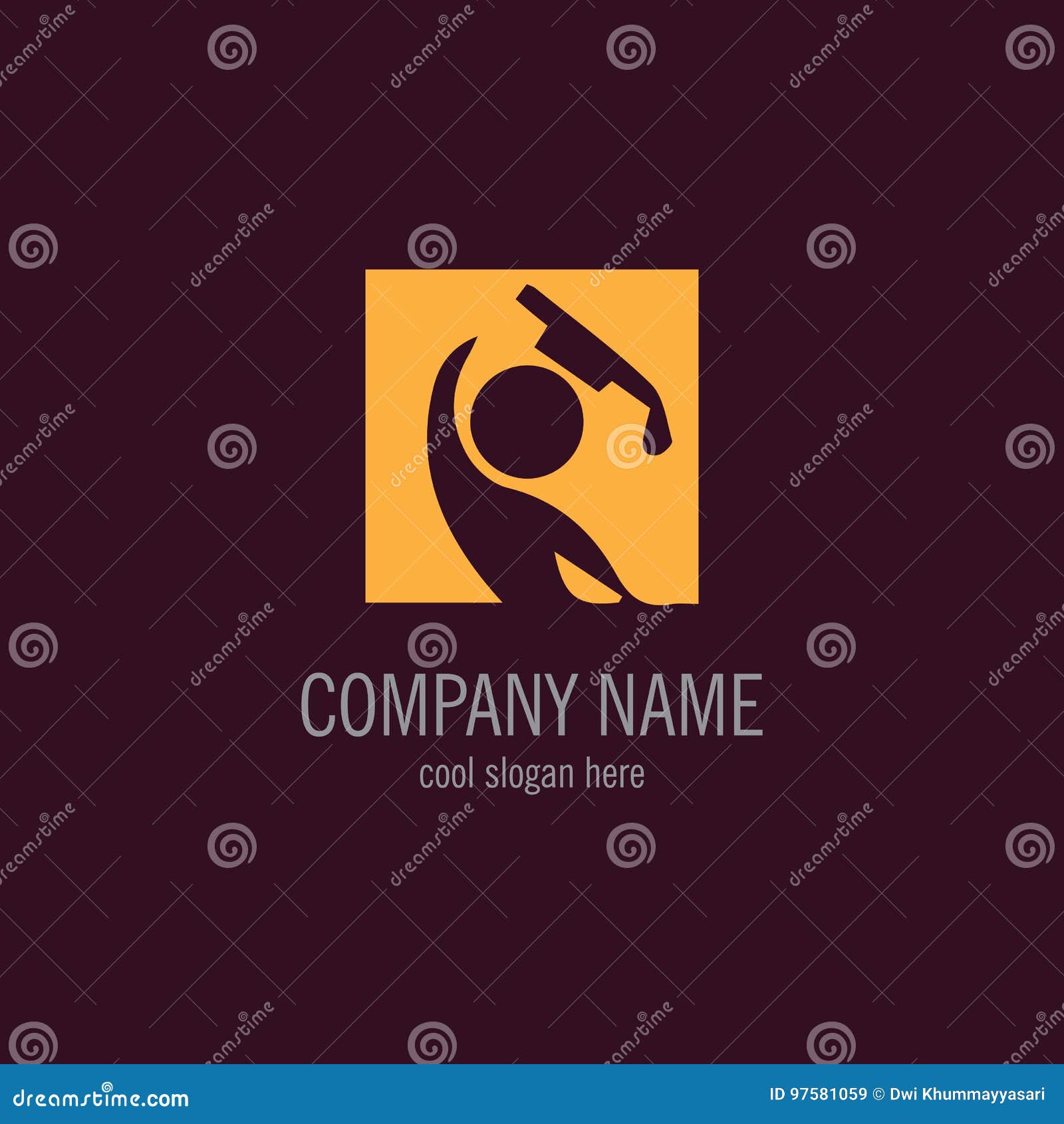 Student logo symbol stock vector. Illustration of education - 97581059