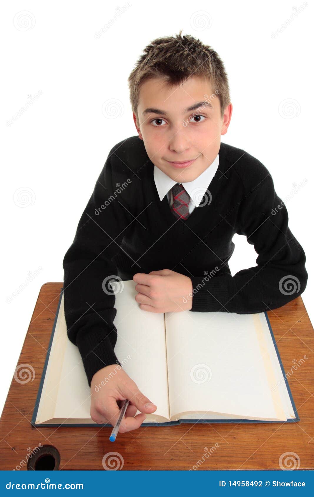 Student looking up stock photo. Image of books, ltkidspics - 14958492