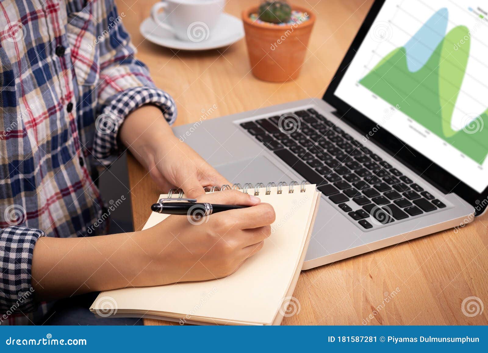 Student Make Lecture from Online Lesson Education Internet Networking ...