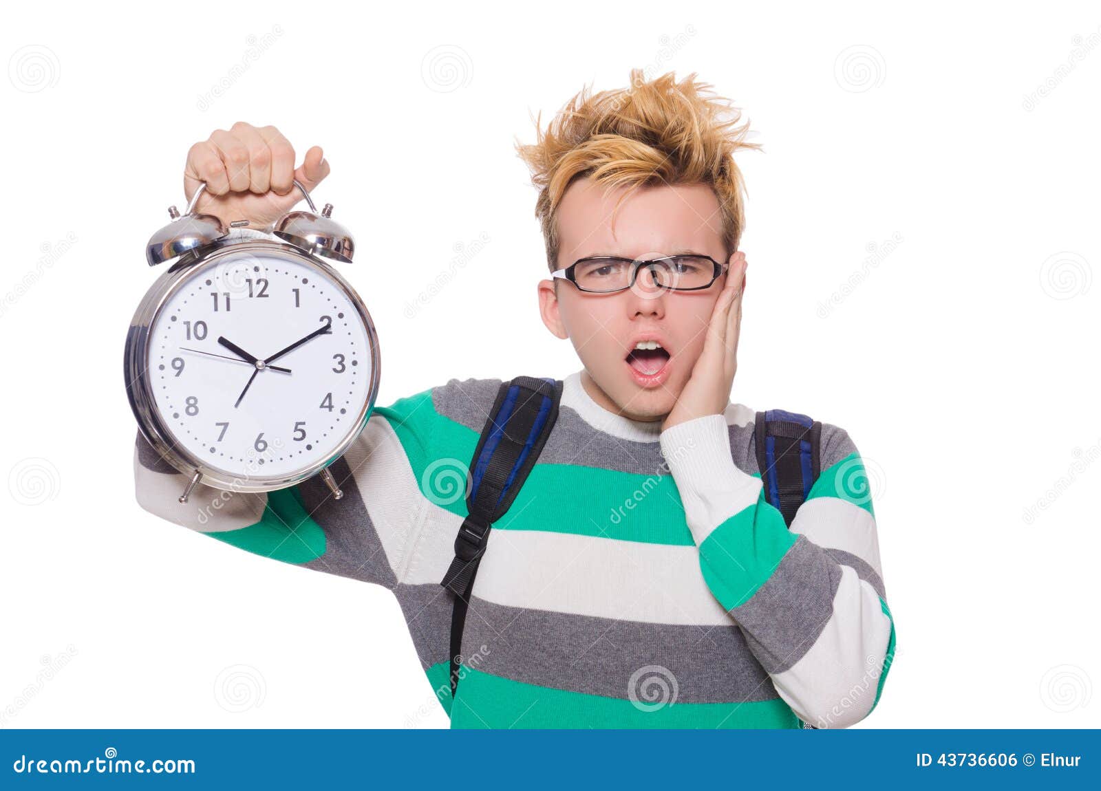 Student Missing His Deadlines Stock Photo - Image of class, deadline ...
